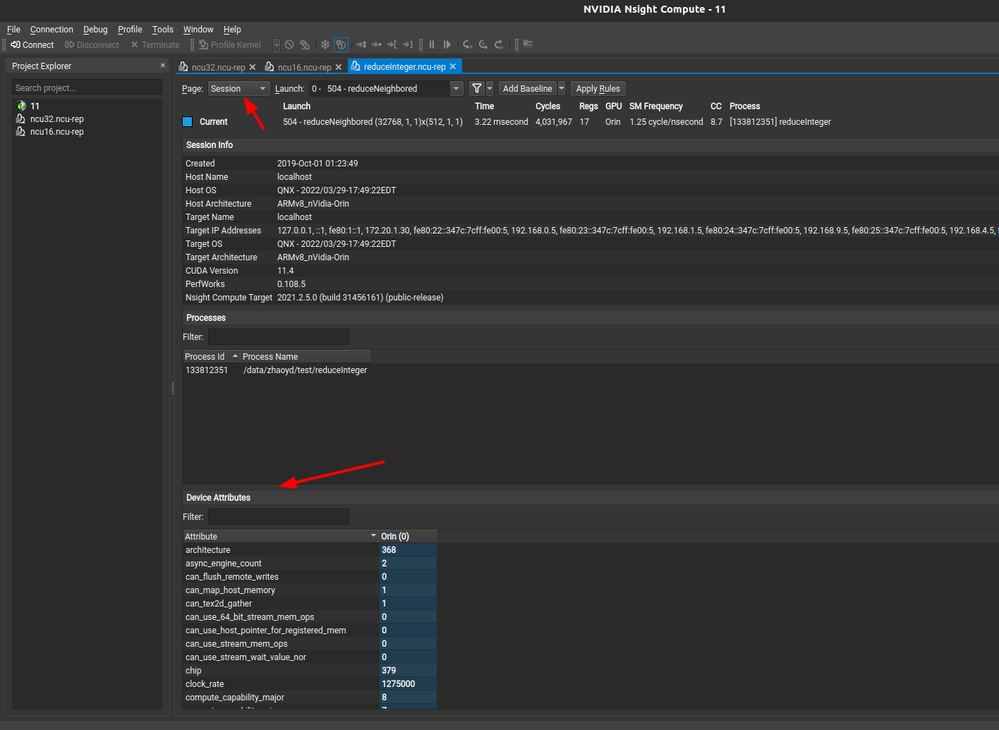 Nsight Compute示例1_总览 | 奔跑的IC